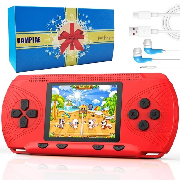 Video Games & Consoles | Retro Handheld Gaming Console With 256 Games ...